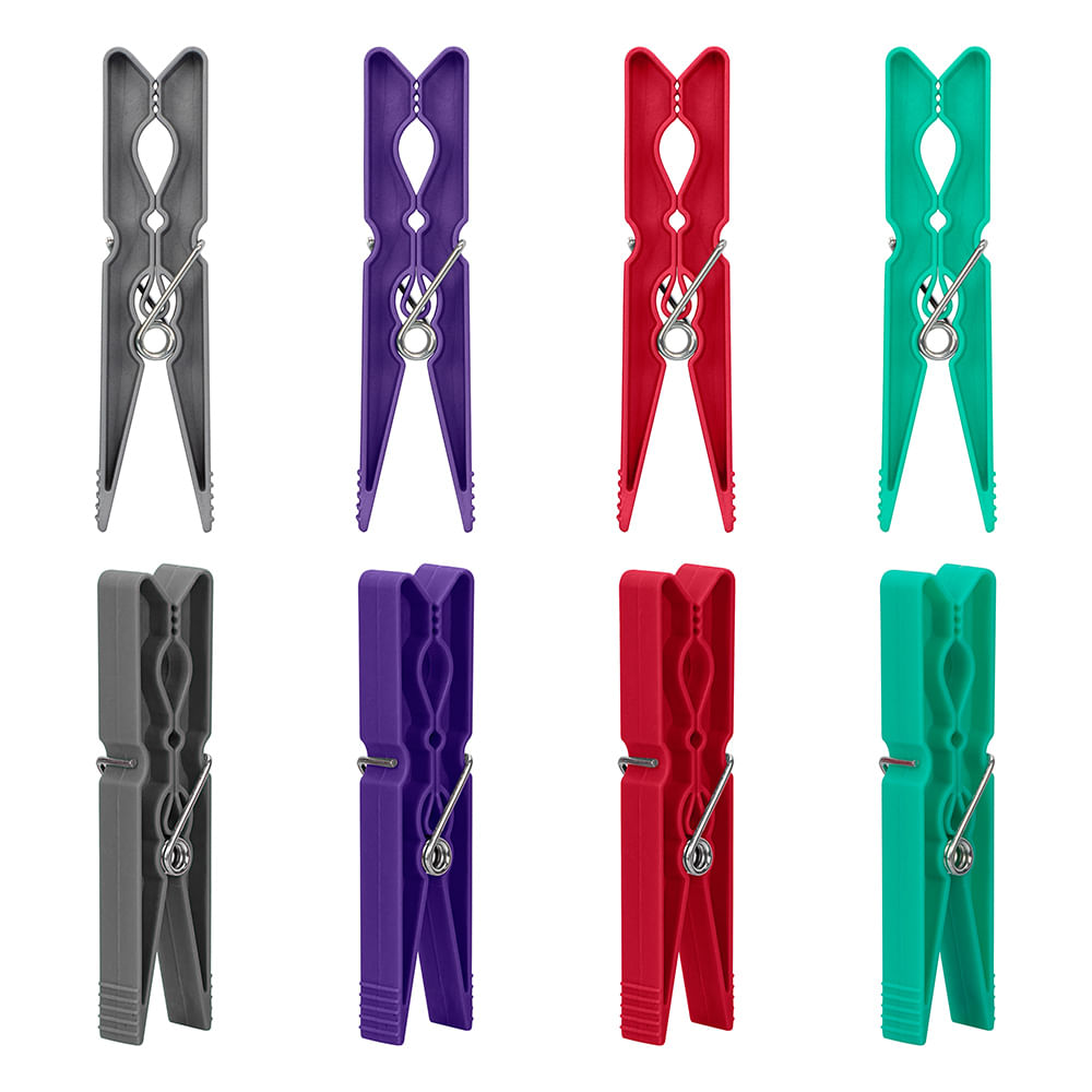 Prendedor de Roupa Plástico Classic EsfreBom Bettanin | Lots Home Shop ...