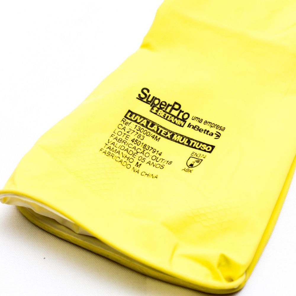 Luva Latex Multiuso M SuperPro | Lots Home Shop - Lots Home Shop